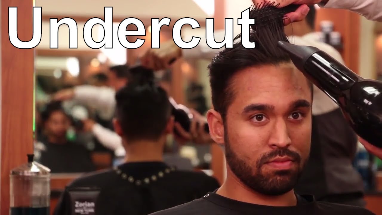 Disconnected Side Part with Undercut - How To Cut and Style Men's Hair ...