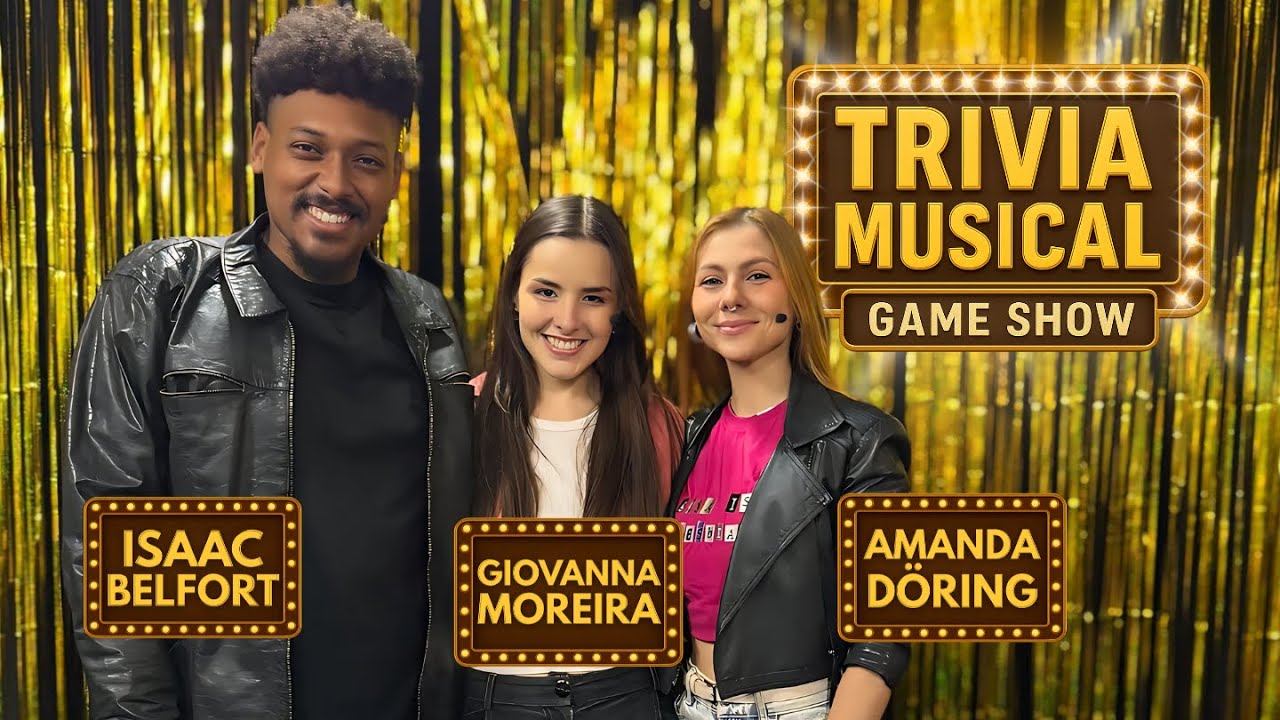 Trivia Musical Game Show - com Amanda Döring, Isaac Belfort e Giovanna ...