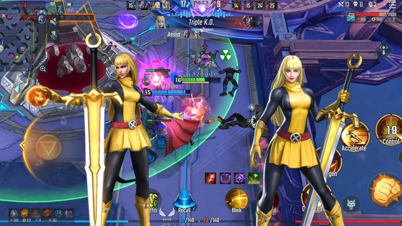 MARVEL Super War - Magik Can Take a Whole Team Down [2022] - YouTube