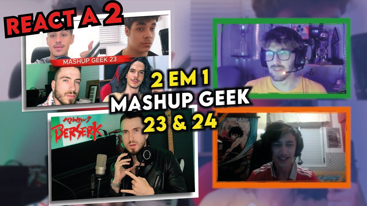 IRMÃOS REAGEM A MASHUP GEEK 23 ft. @NovatroopOfc @Fireezin & MASHUP ...