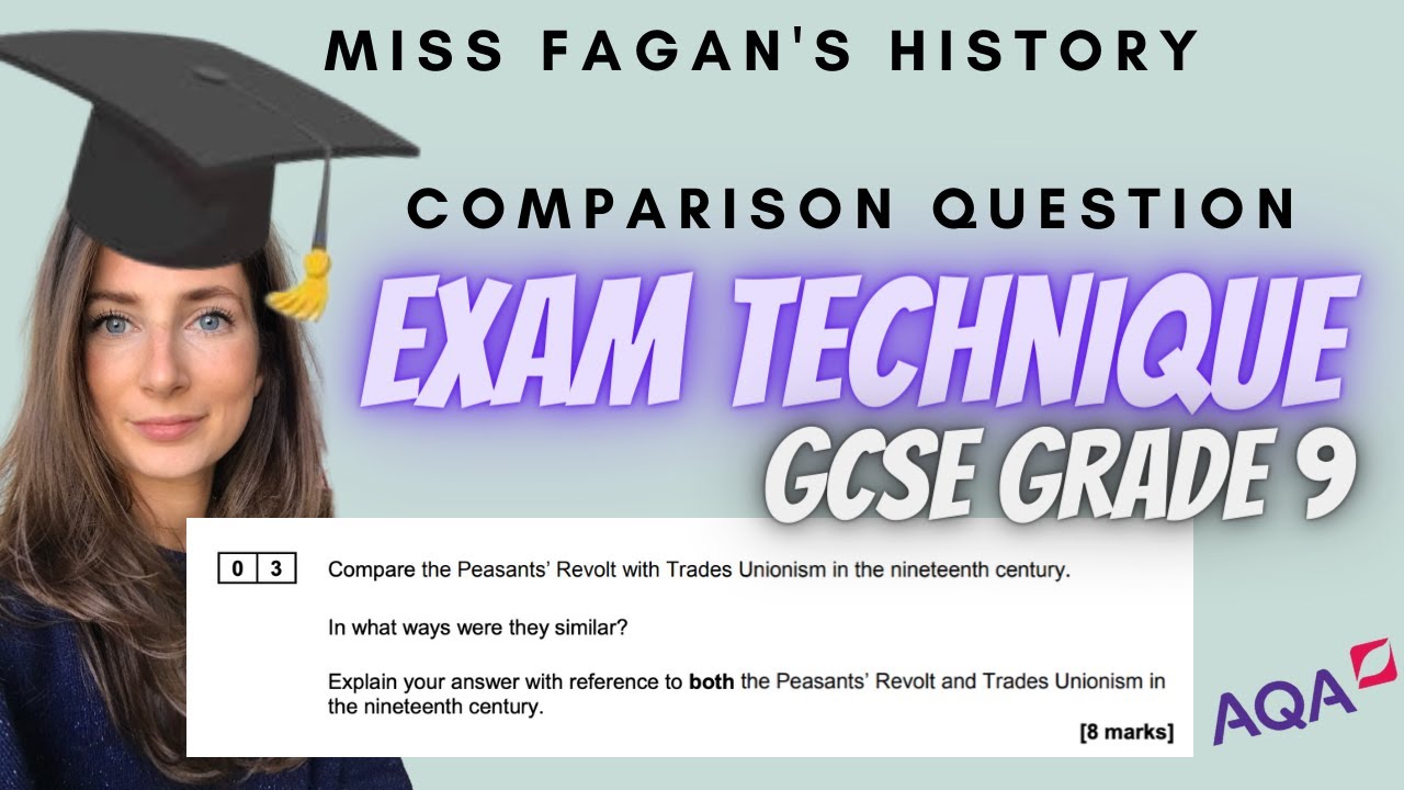 How to answer the comparison question for GCSE History | Exam Technique ...