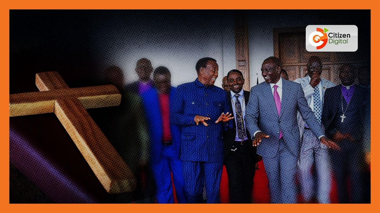 Rais Ruto akutana na viongozi wa makanisa ya evenjelisti - YouTube