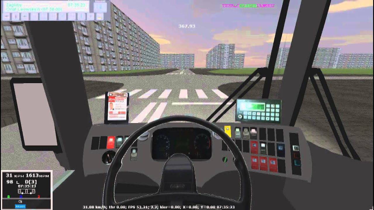 VirtualBus- Warszawa, linia 194 (Solaris Urbino 15 MZA W-wa #8739 ...