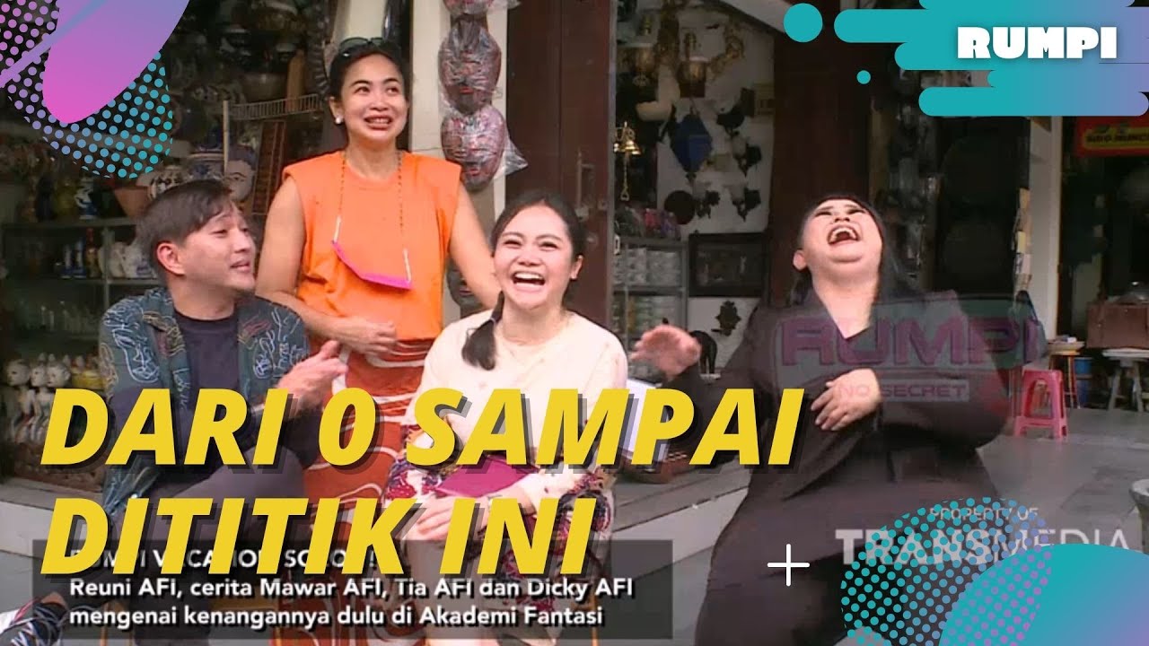 MAWAR TIA DAN DICKY AFI CERITAKAN PERJUANGAN SAAT KOMPETISI | RUMPI (31 ...