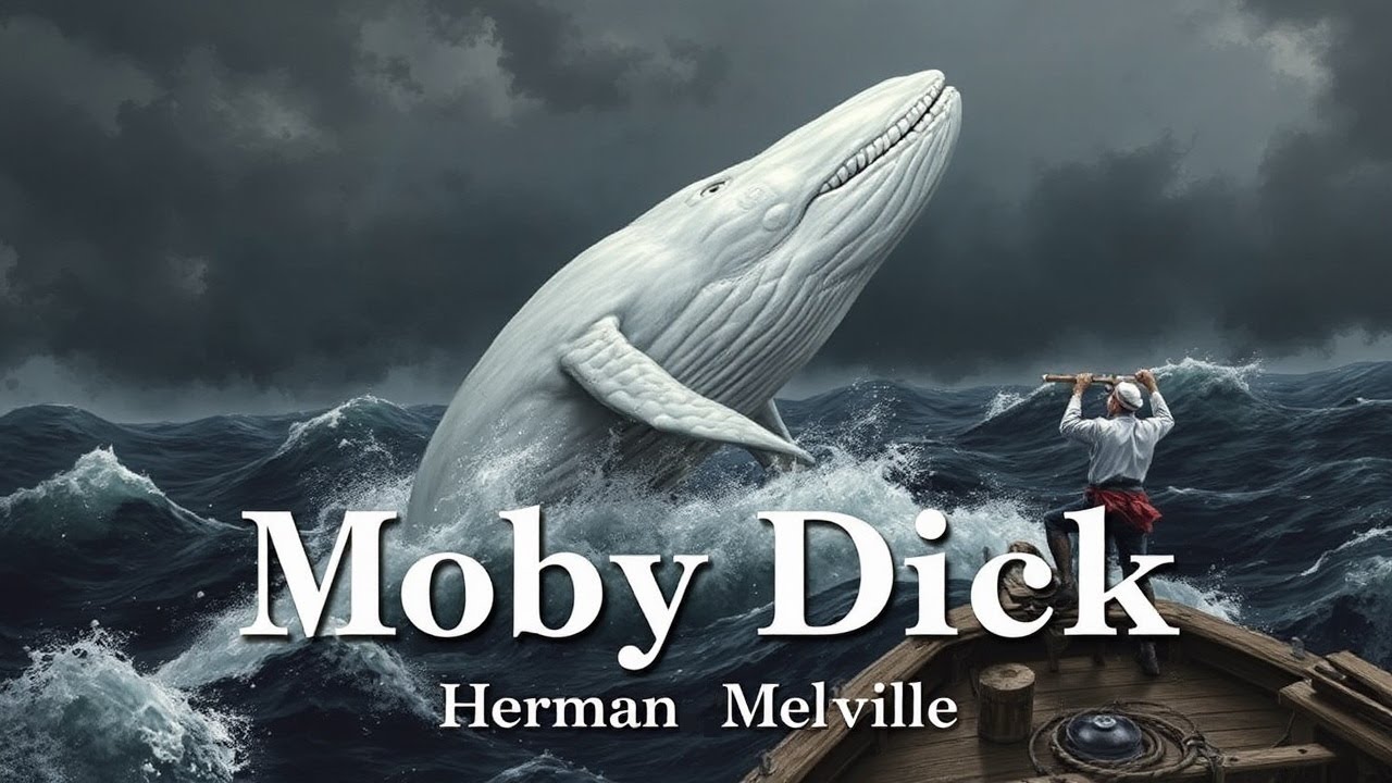 Moby Dick by Herman Melville Part 1/2 | Full Audiobook with Text - YouTube