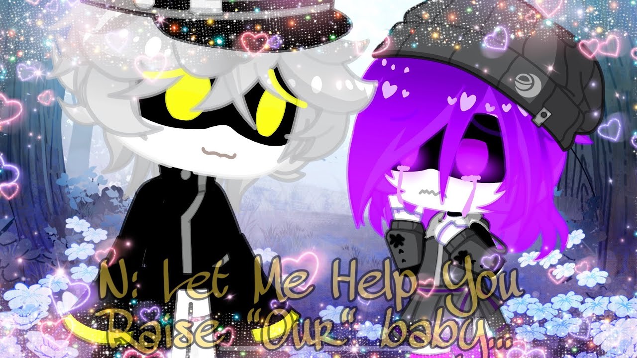 I Love You In Every Universe 💜uzi X N💛 ☠️murder Drones☠️ Gacha Life 8552