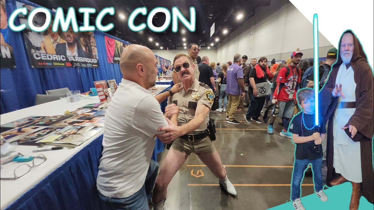 My first Comic Con Experience Pt. 2 - Comic Con Tour - YouTube