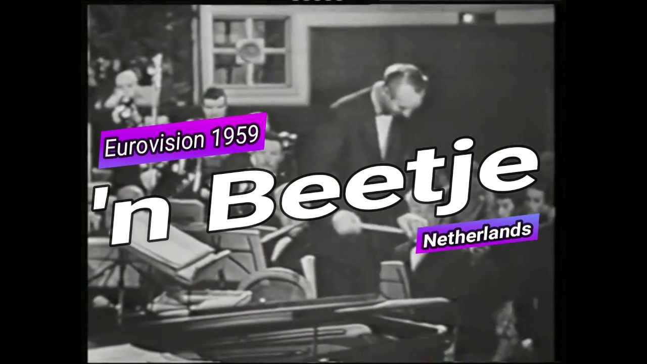 Eurovision 1959 - Teddy Scholten - ‘n Beetje - YouTube