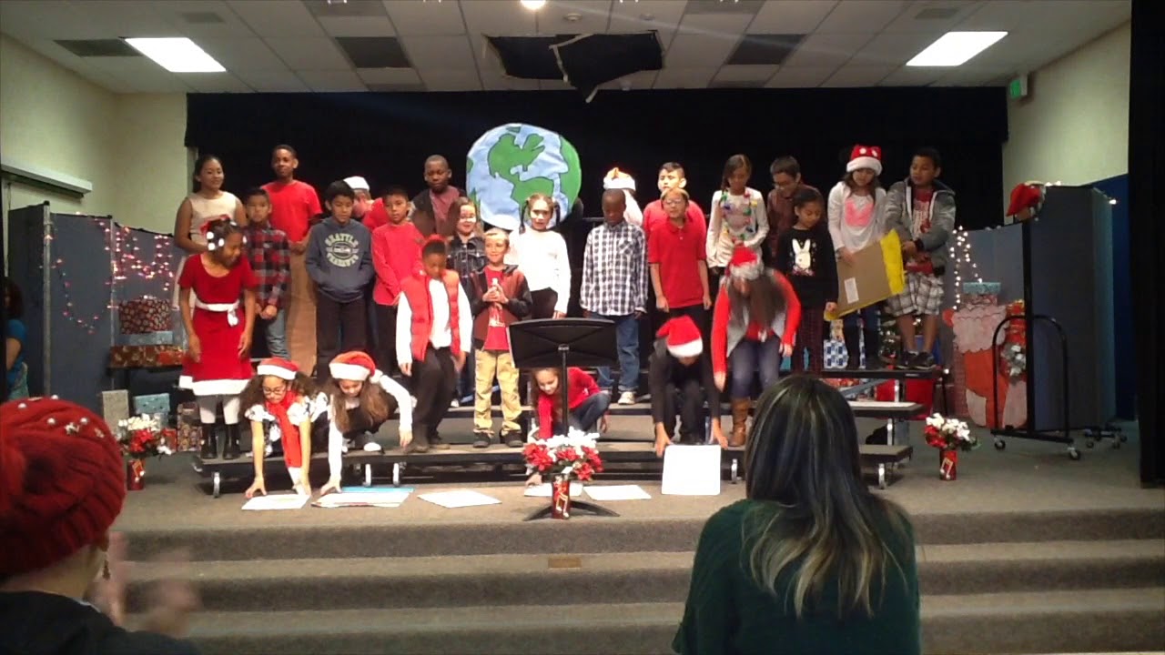 Fourth Grade Winter Program 2017 - YouTube