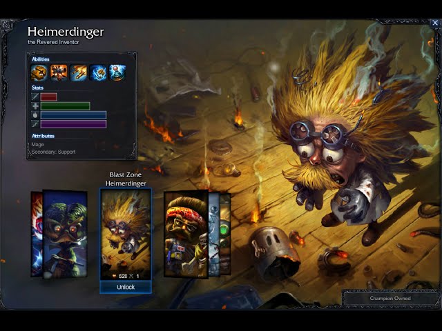 Blast Zone Heimerdinger Turret