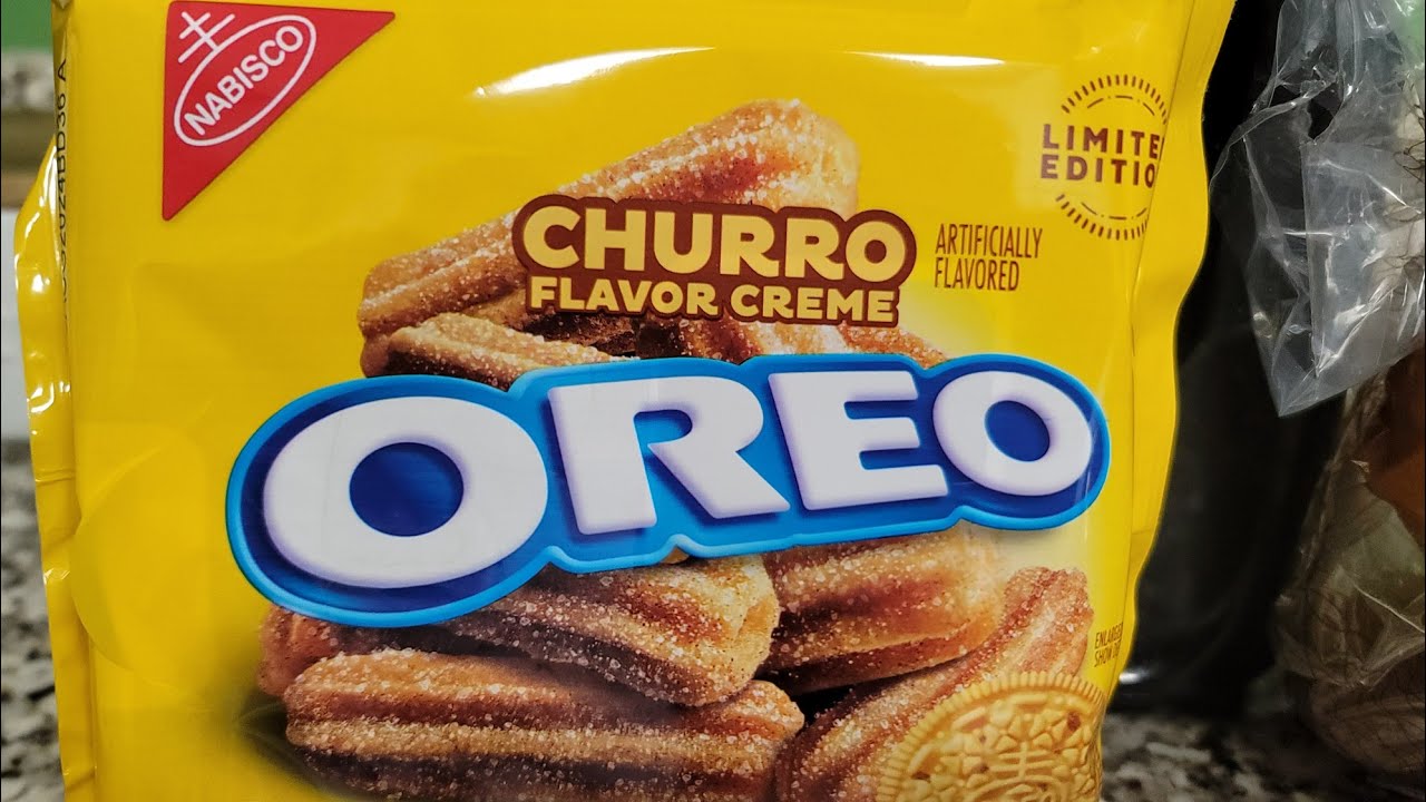 Oreo Churro flavor review 2024 - YouTube