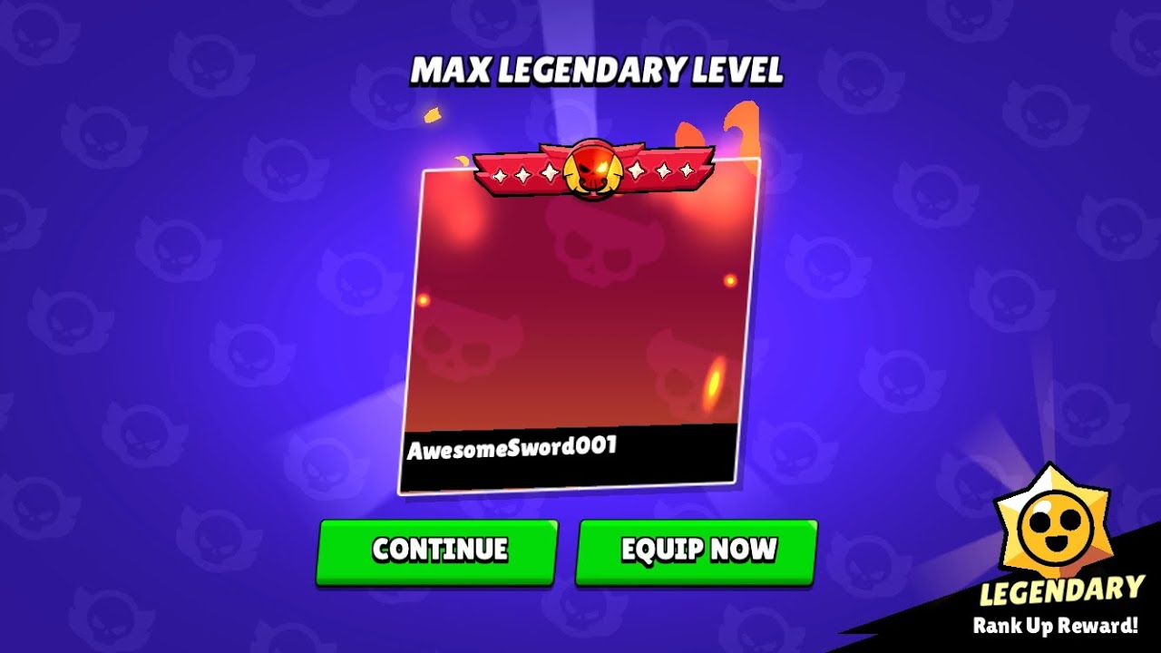 Brawl Stars Max Legendary Level Before Rank Rework - YouTube