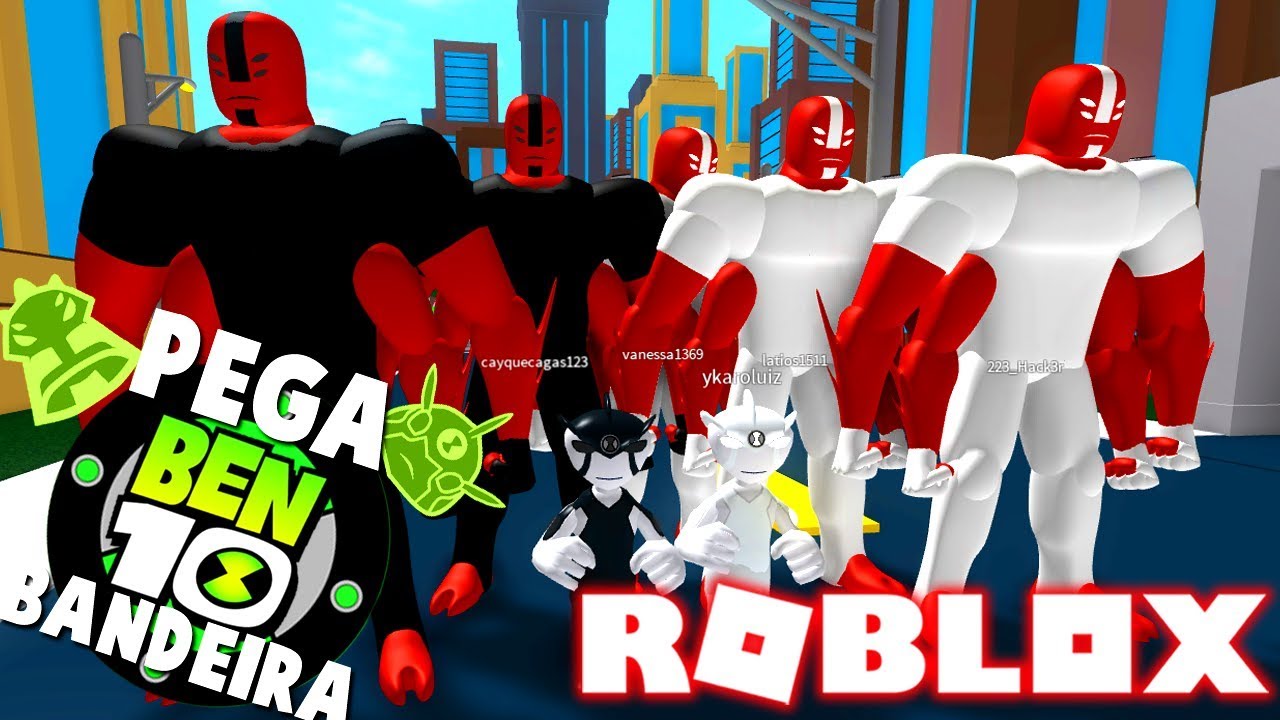 ROBLOX ! BEN 10 - BANDEIRINHA COM QUATRO BRAÇOS E DITTO NO BEN 10 ...