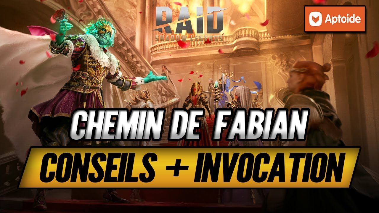 Chemin de Fabian : Conseils et Invocations d'Eclats Sacrés! - Raid ...