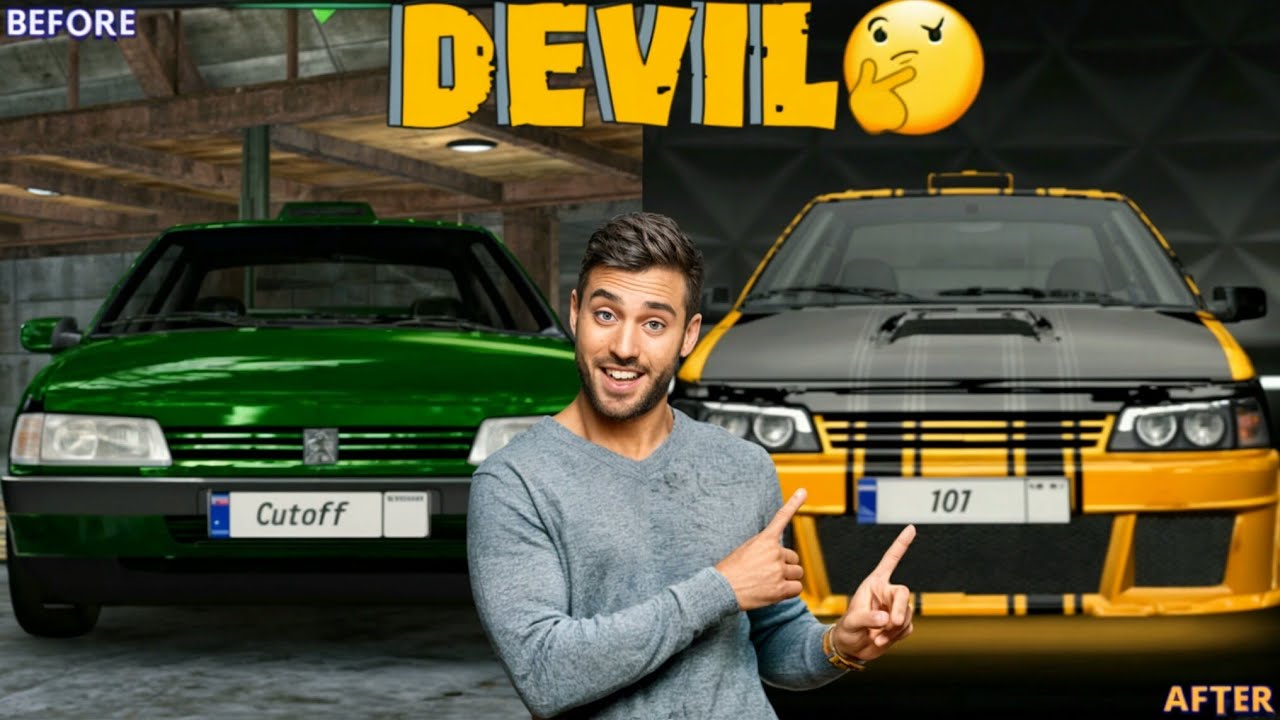 "Building the ⚠Devil's Car: Can You Handle the Fiendish Power? 🔥😈 ...