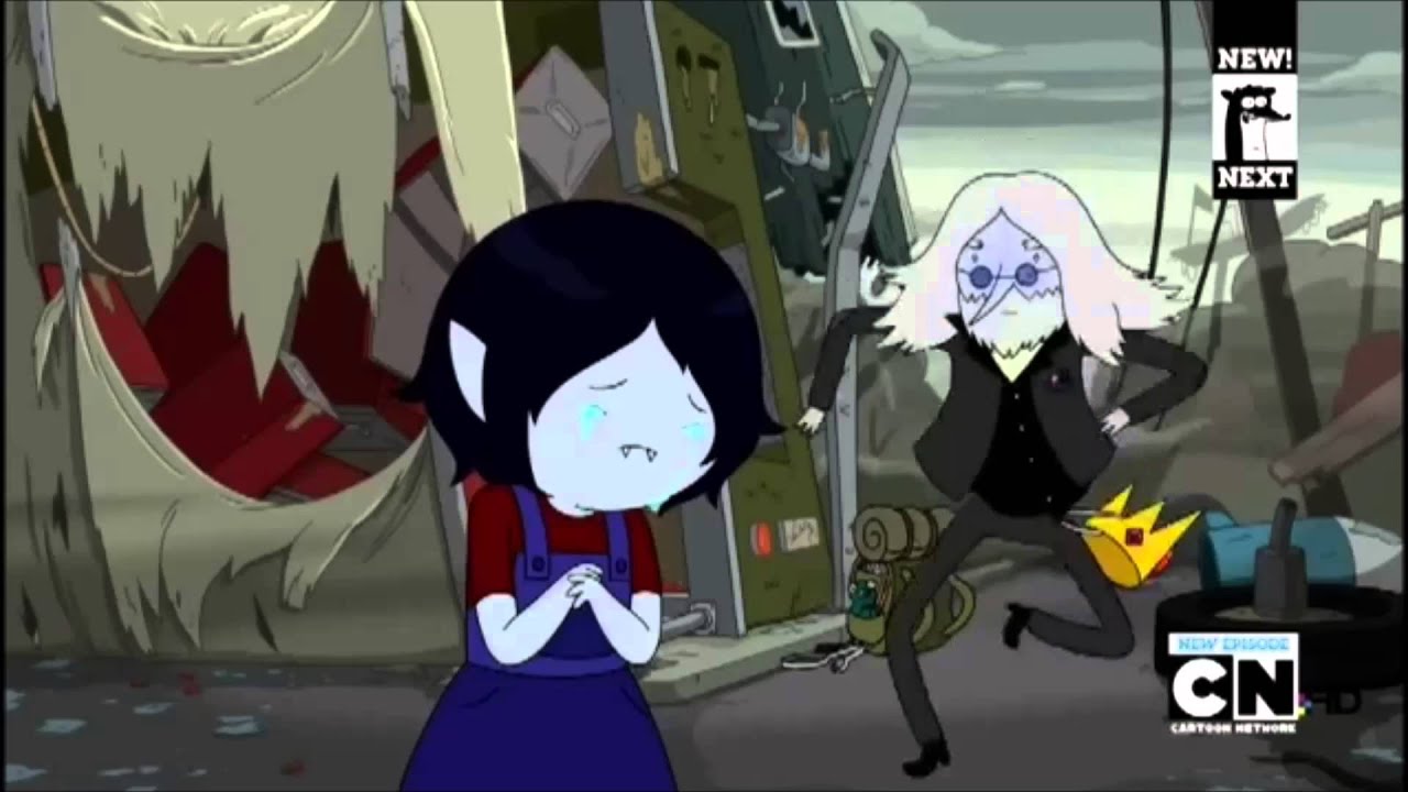 Hora de Aventura - Marcelin conoce a Simón el Rey Helado - YouTube