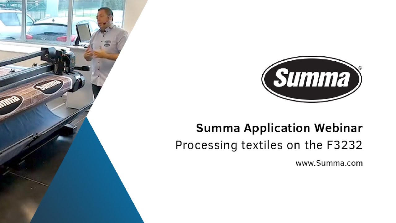 4. Summa Software / Application Webinar: Textiles - YouTube