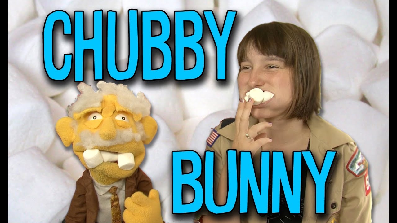 Chubby Bunny - with Professor Puppet - YouTube