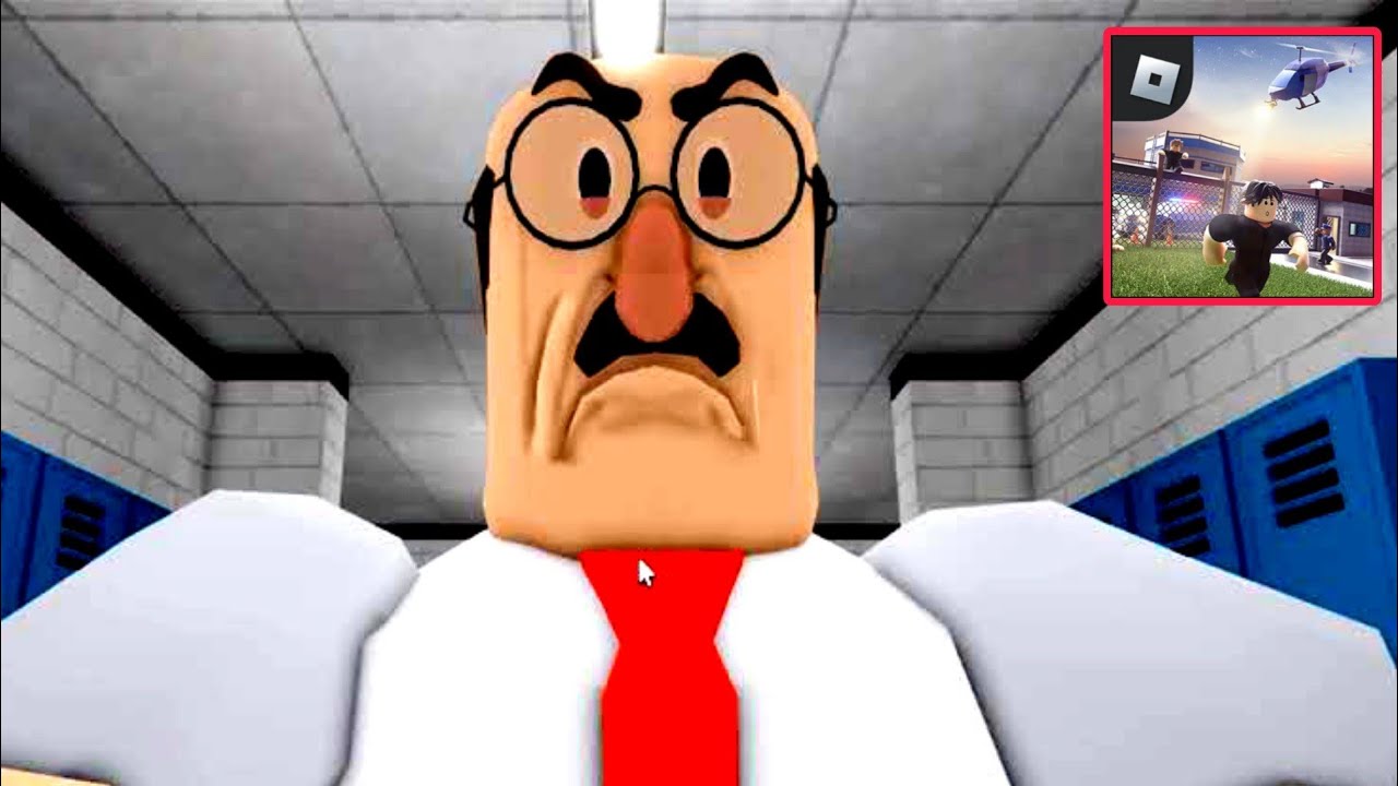 Escape Scary Teacher Obby - Roblox GamePlay - YouTube