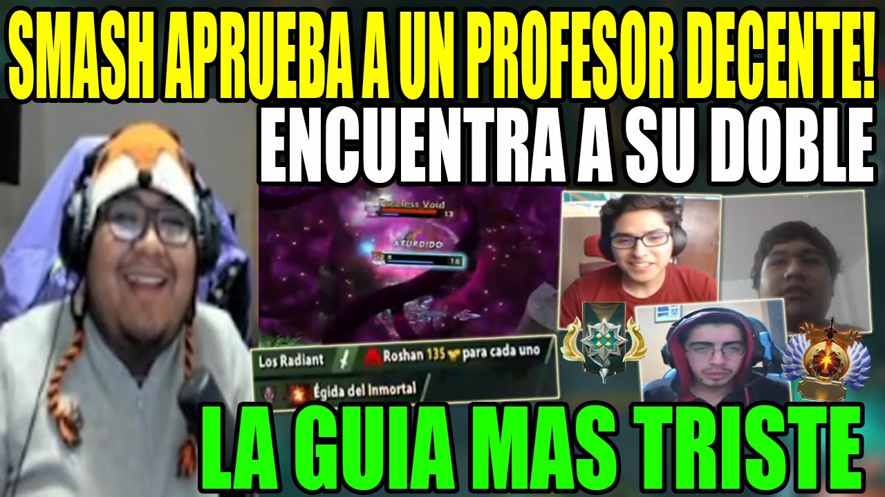 😲SMASH ENCUENTRA A UN PROFESOR DECENTE!!😲LE PASAN LA GUIA DE SU HERMANO ...