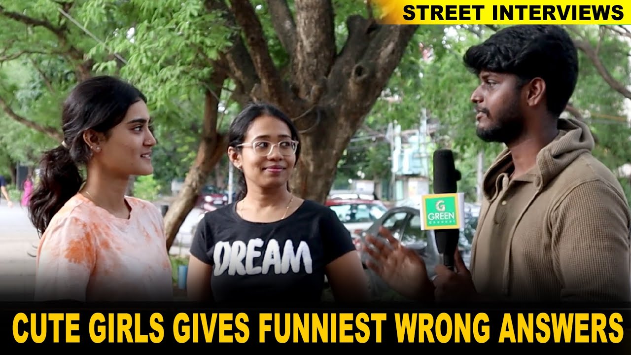 Cute Girls gives Funniest Wrong Answers 😂 - YouTube