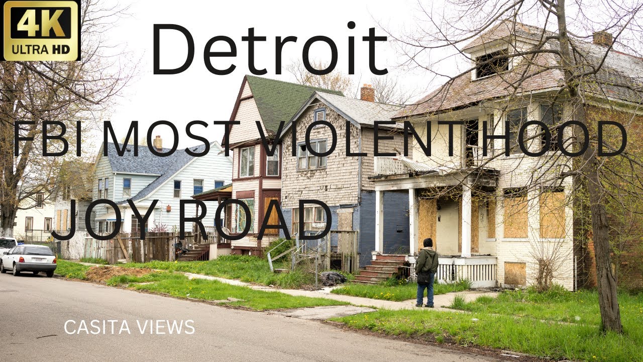 Detroit neighborhood / joy road / rated FBI most violent neighborhood ...