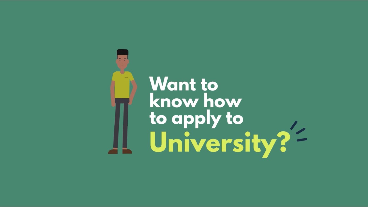 How to apply to university - YouTube