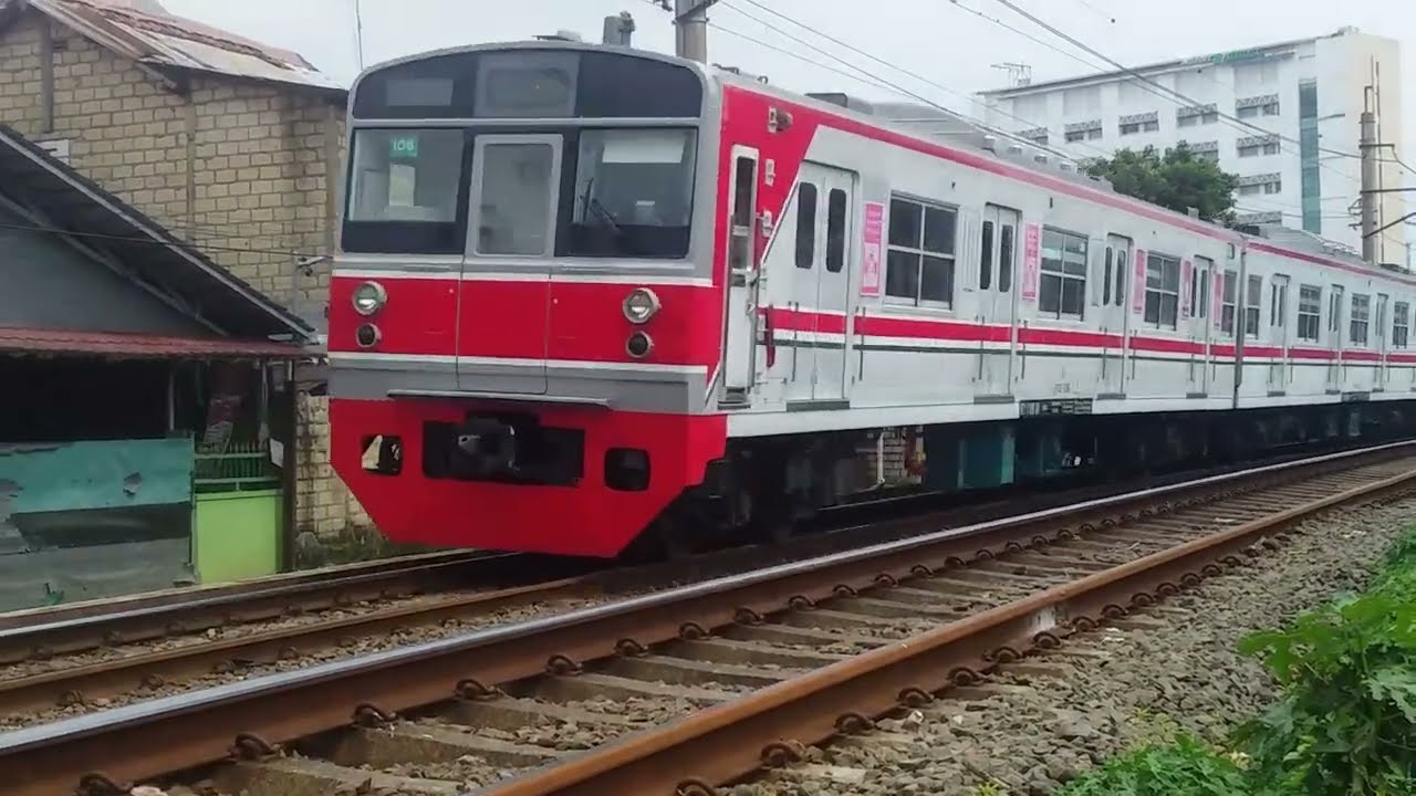 JR 203 New Livery|Tujuan Jakarta kota Station - YouTube