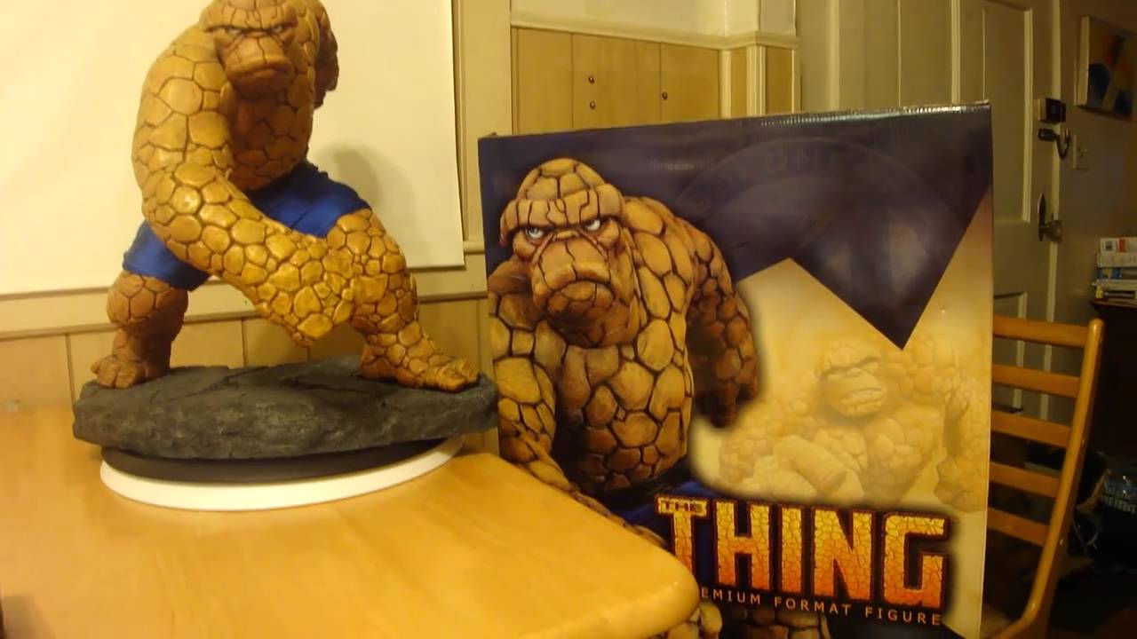 The Thing Premium Format Statue by Sideshow Collectibles - YouTube