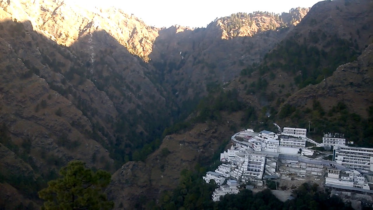 Shri Mata Vaishno Devi Bhawan from Vaishnavi Bhavan - YouTube
