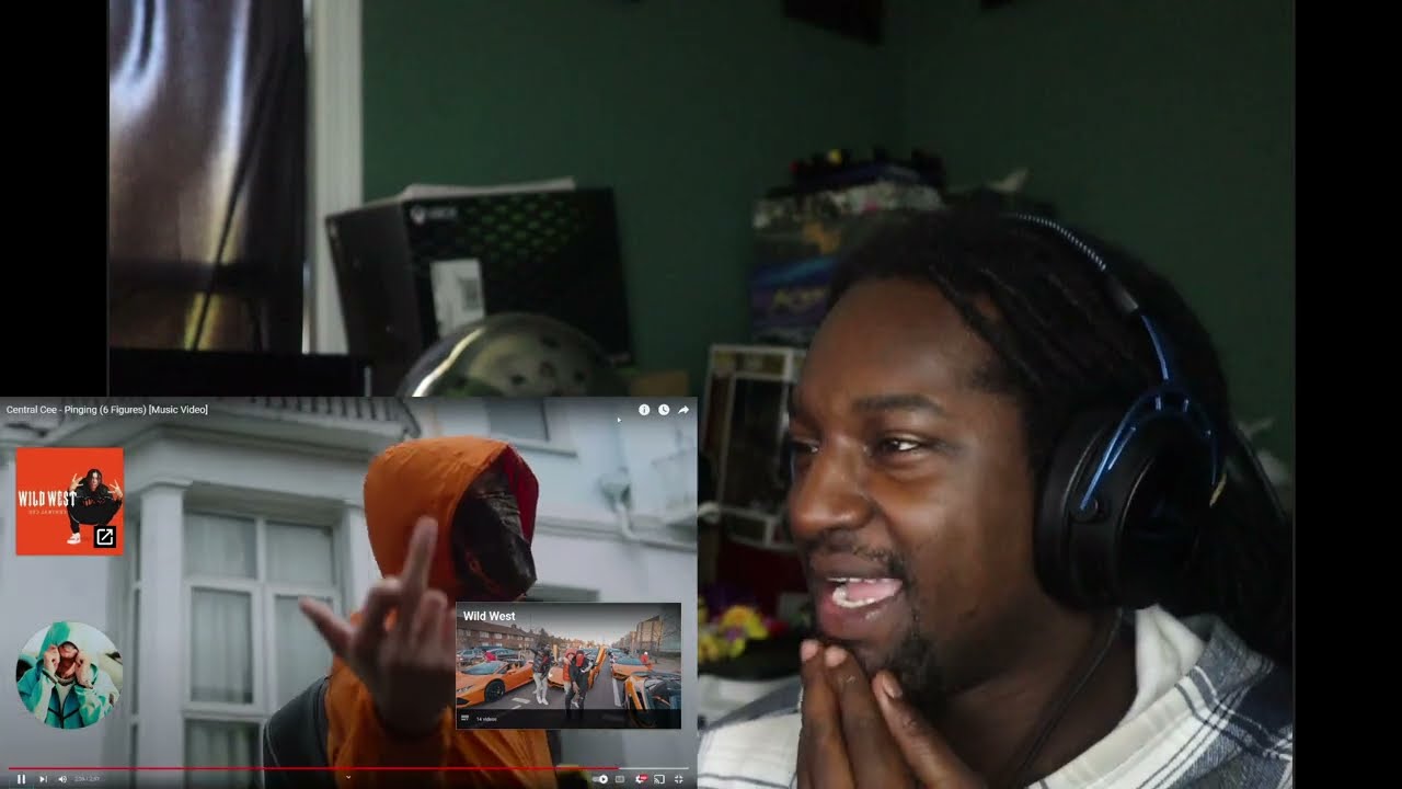 Central Cee - Pinging (6 Figures) [Music Video] | REACTION - YouTube