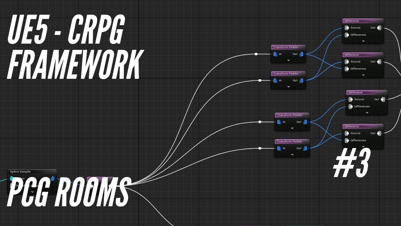 Unreal Engine 5 - CRPG Framework Update #3 PCG Rooms - YouTube