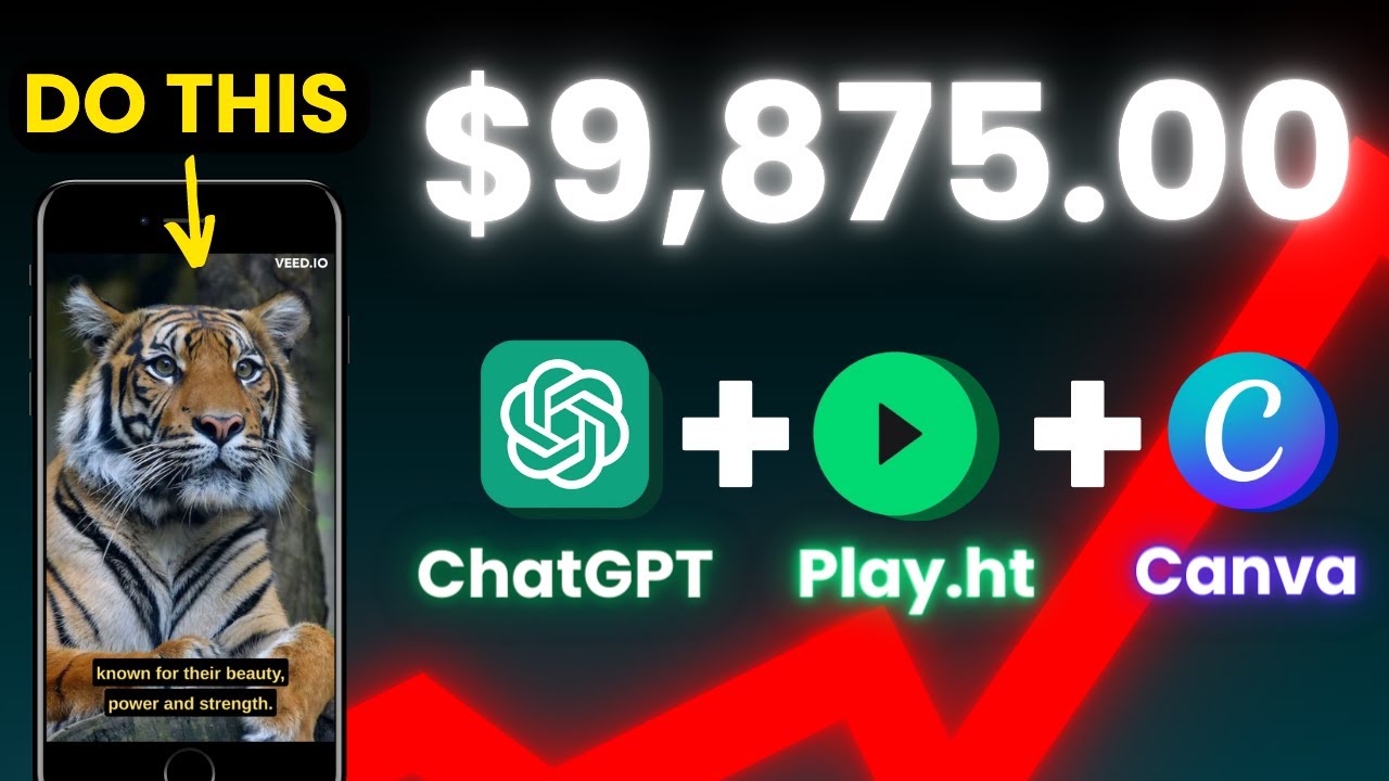 How to make PASSIVE income with a FACELESS channel using FREE AI tools ...