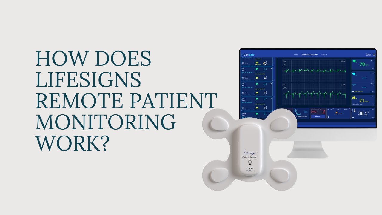 How does LifeSigns remote patient monitoring work? #remotemonitoring ...