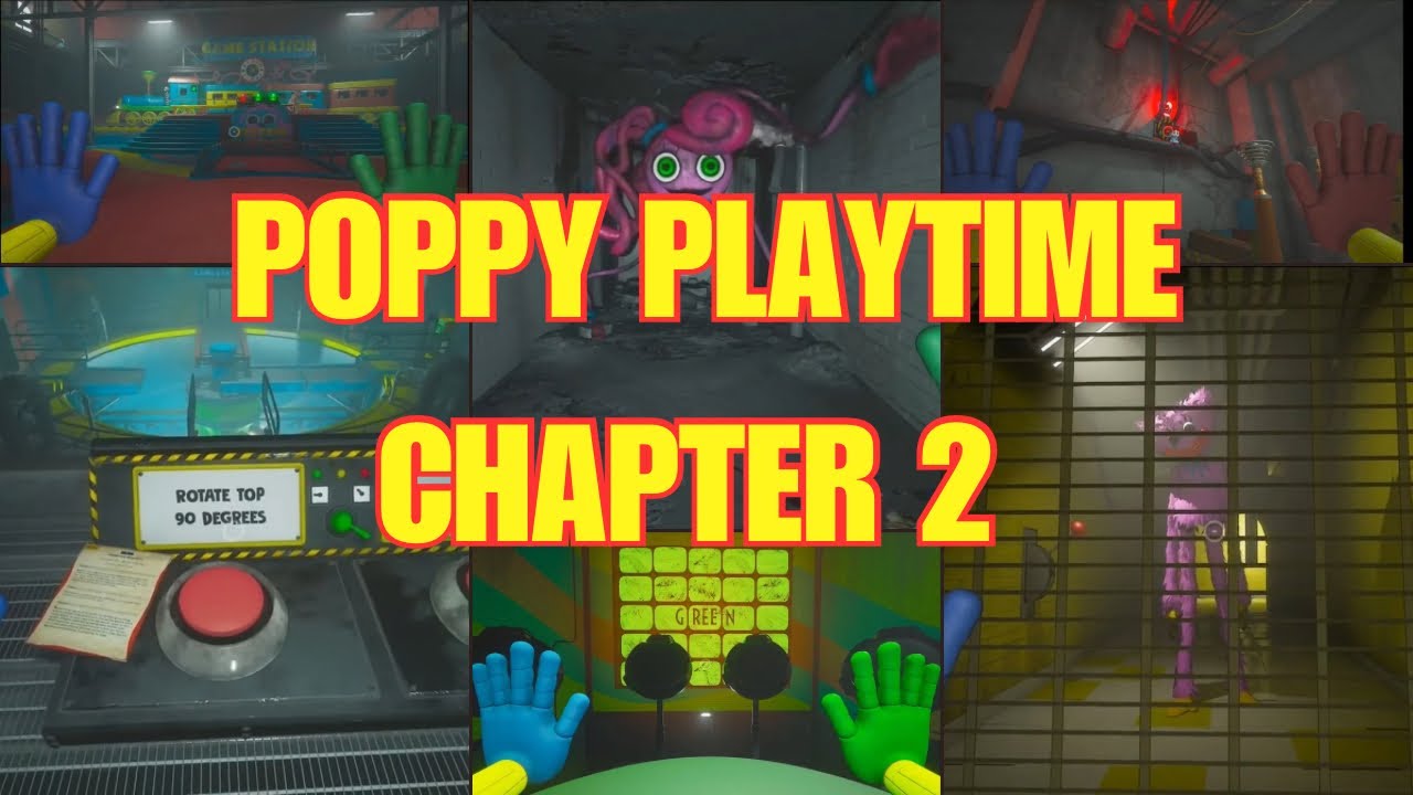 Poppy Playtime Chapter 2 with tapes - YouTube
