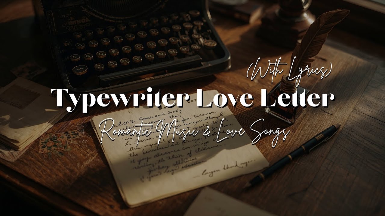 Typewriter Love Letter - Vintage Pop Love Song | Original Singer ...