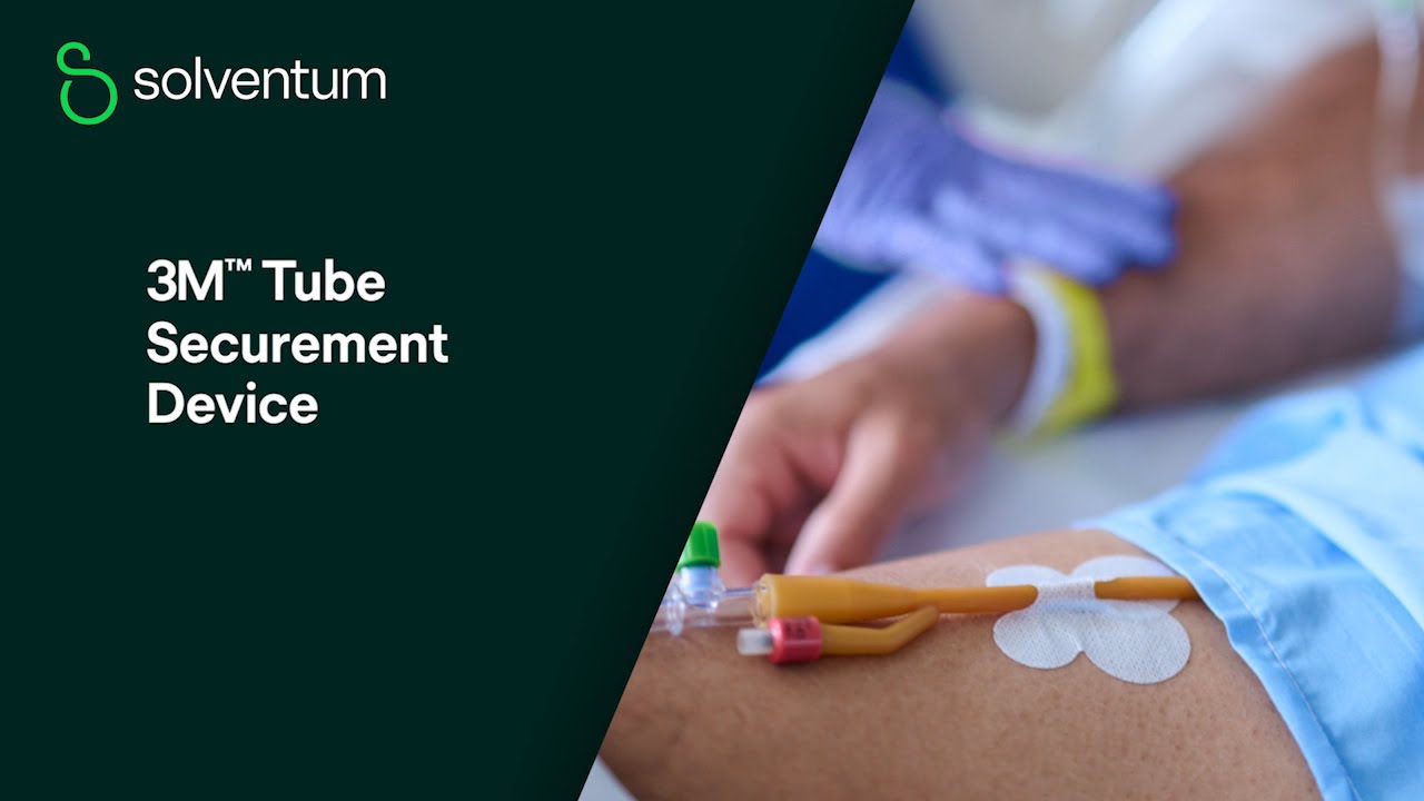 How to Apply the 3M™ Tube Securement Device | Step-by-Step Catheter ...