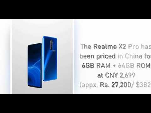Realme X2 Pro Price, Official Look, China Release, Specifications, 12GB ...
