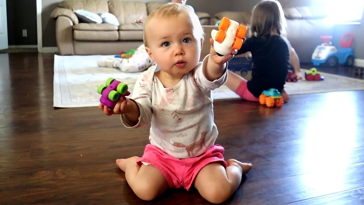Cute Baby Aubrey's Adorable Little Talents! She's So Proud of Herself ...