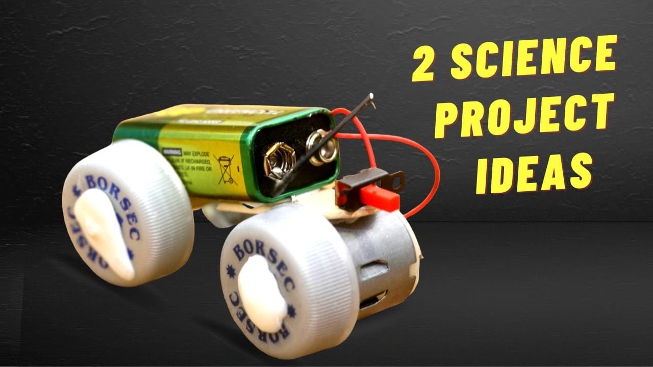 Science Project Ideas From Waste Material - YouTube