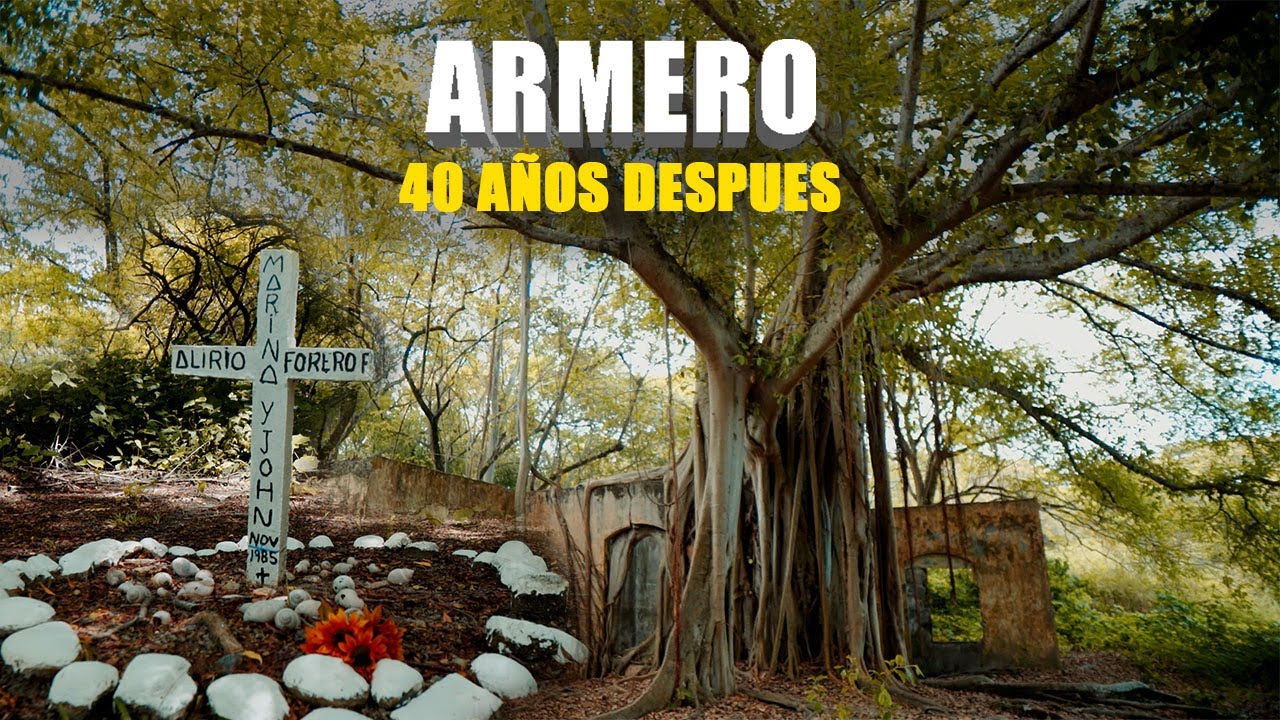 40 años después: así luce el lugar de la TRAGEDIA de Armero - YouTube
