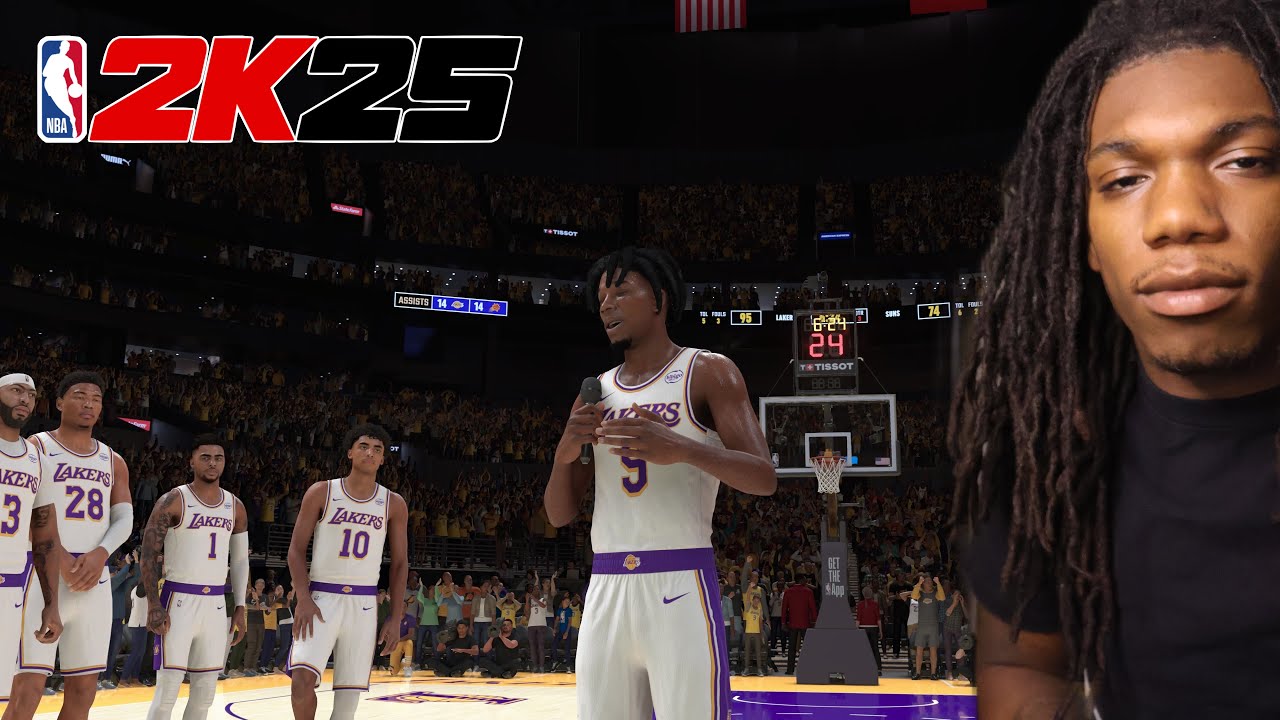 NBA 2K25 MyCAREER - 50pt NBA DEBUT + NEW OP 6'3 REBIRTH BUILD - YouTube