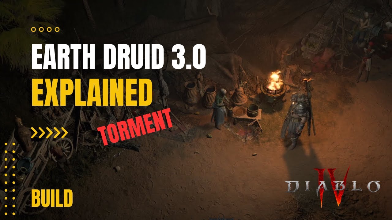 My Earth Druid 3.0 Build Explained - Diablo 4 (Torment) - YouTube