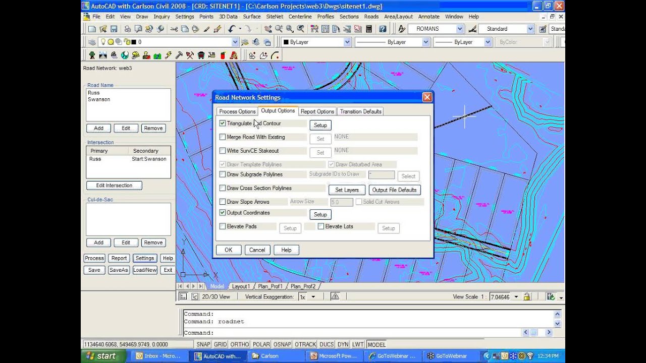 Plan and Profile Sheets in Carlson Civil - YouTube