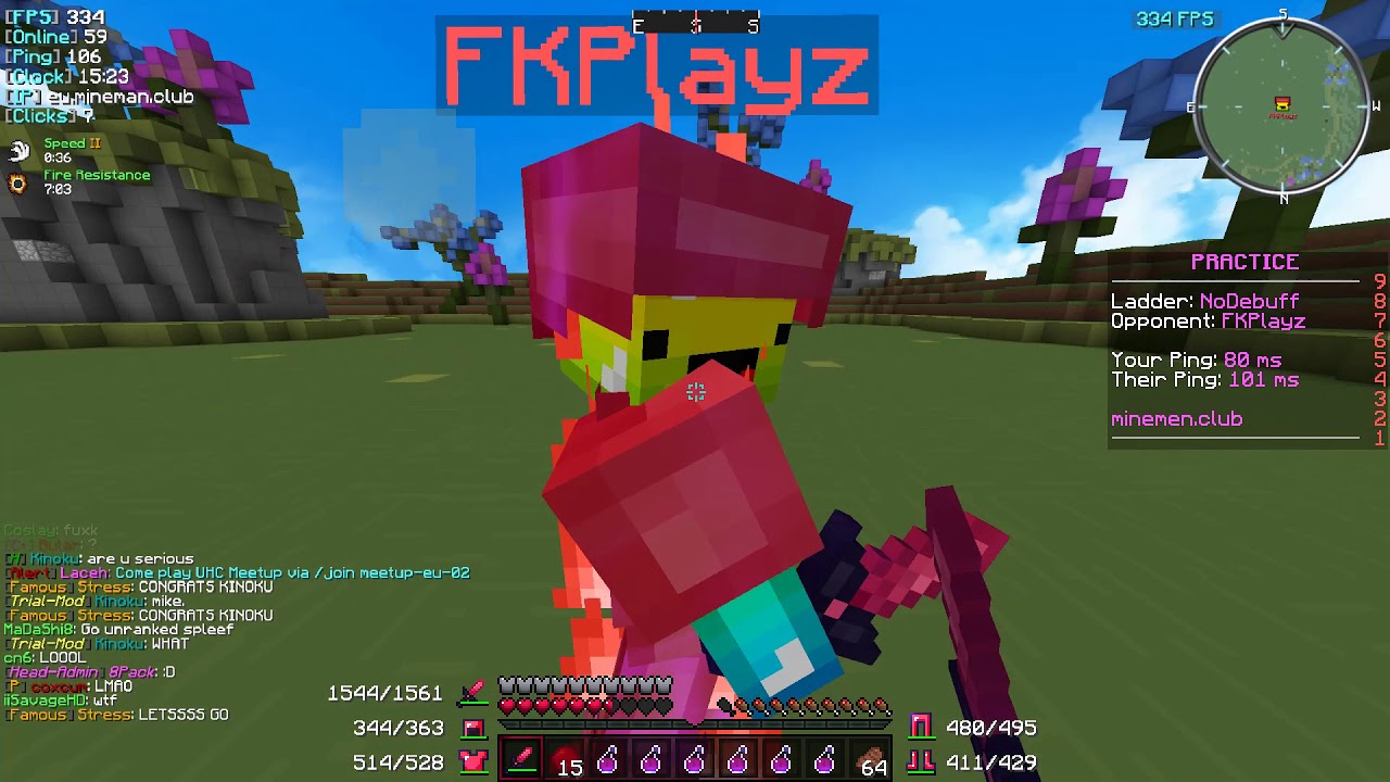 PvP [NoDebuff] #1 - YouTube