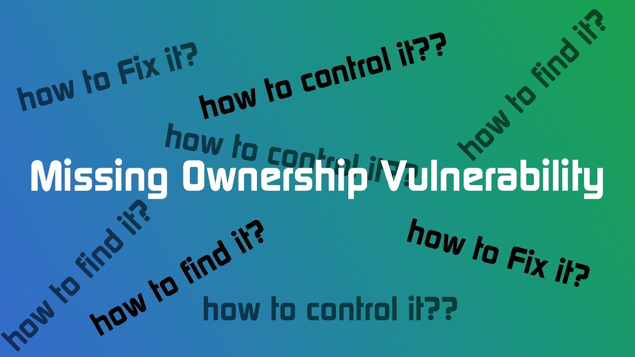 Solana Audit (Rust): Missing Ownership Check - YouTube