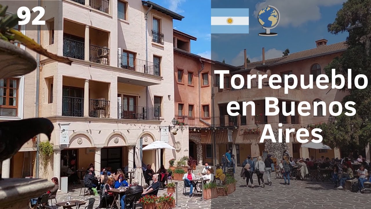 Así es TORREPUEBLO, la pequeña Italia en Buenos Aires │ ARGENTINA - YouTube
