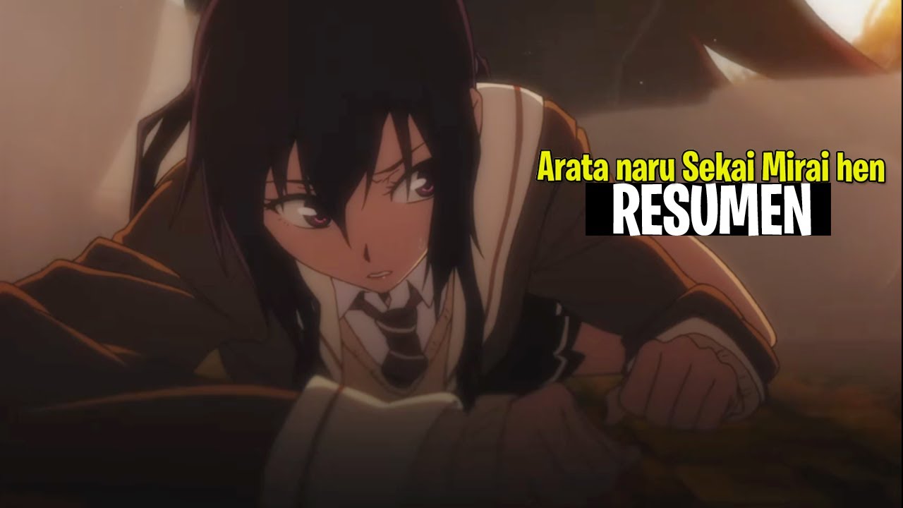 ️VIAJARON en el TIEMPO pero NO ESPERABAN ESTO.. Arata naru Sekai Mirai ...