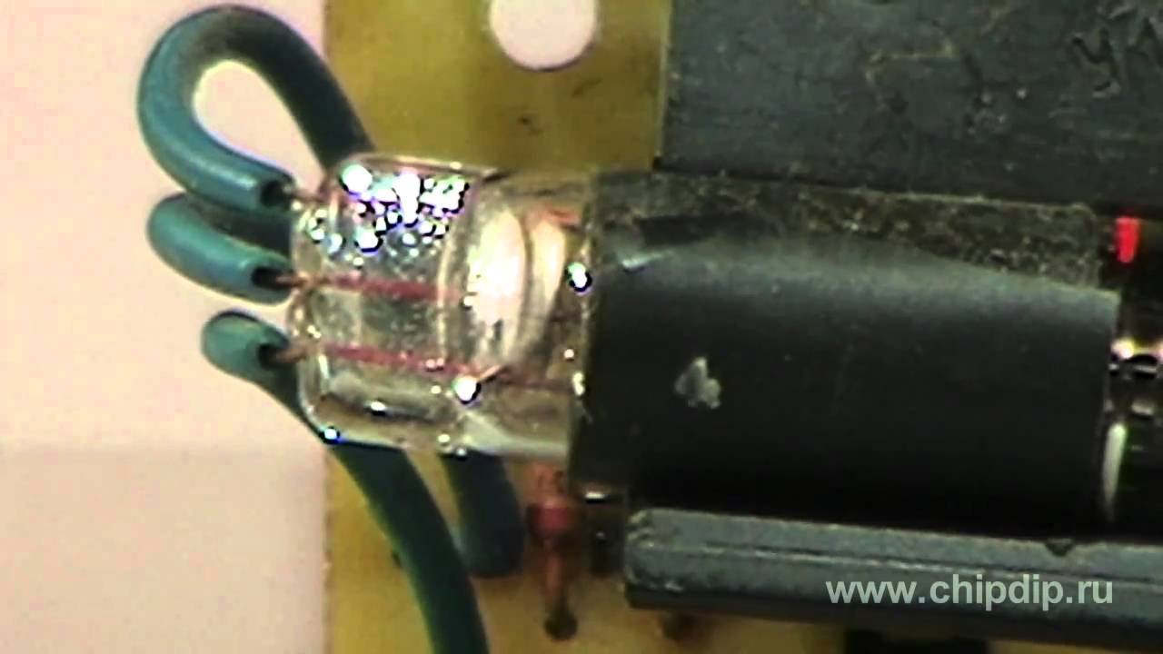 Gas-Discharge Indicator EN13 - YouTube