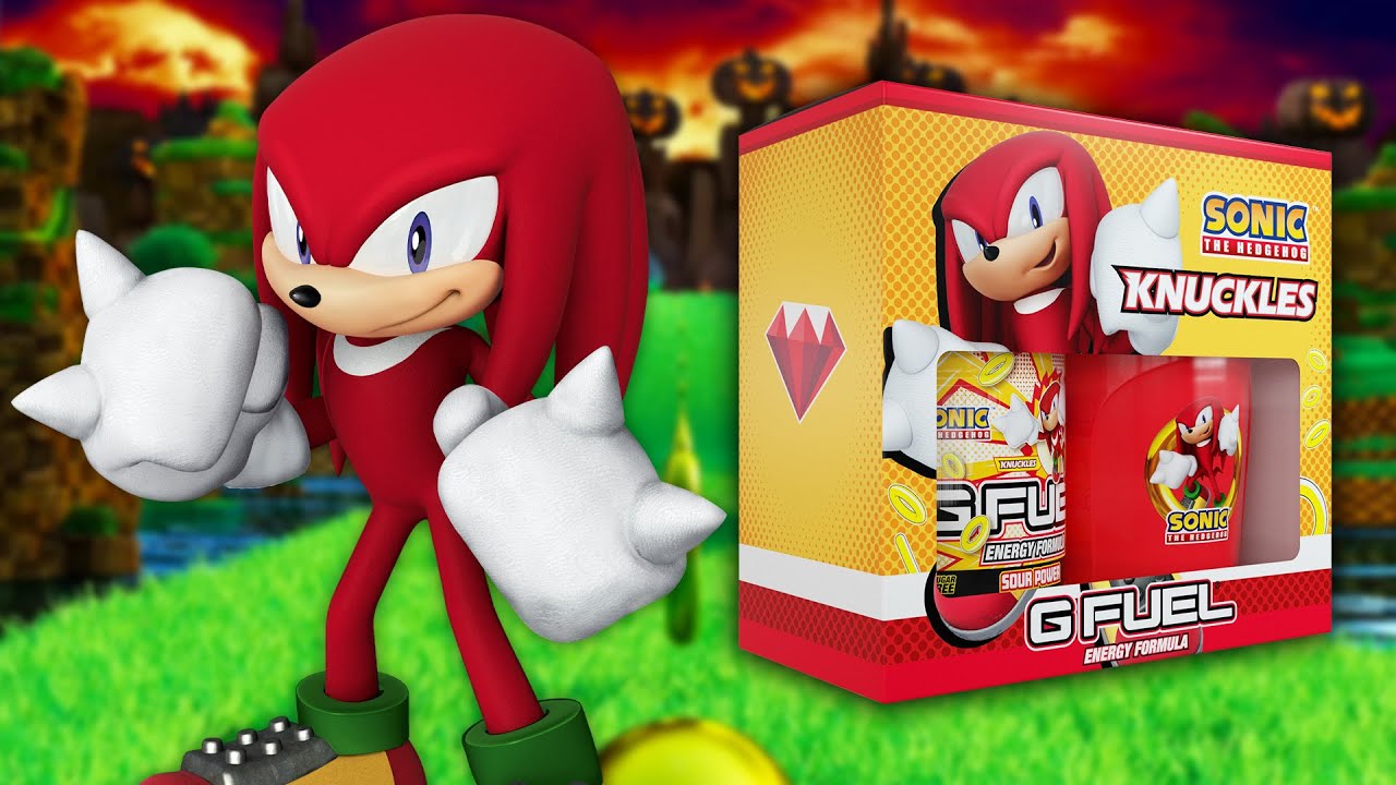 Knuckles' Sour Power Launch Trailer | G FUEL Flavor Reveal - YouTube